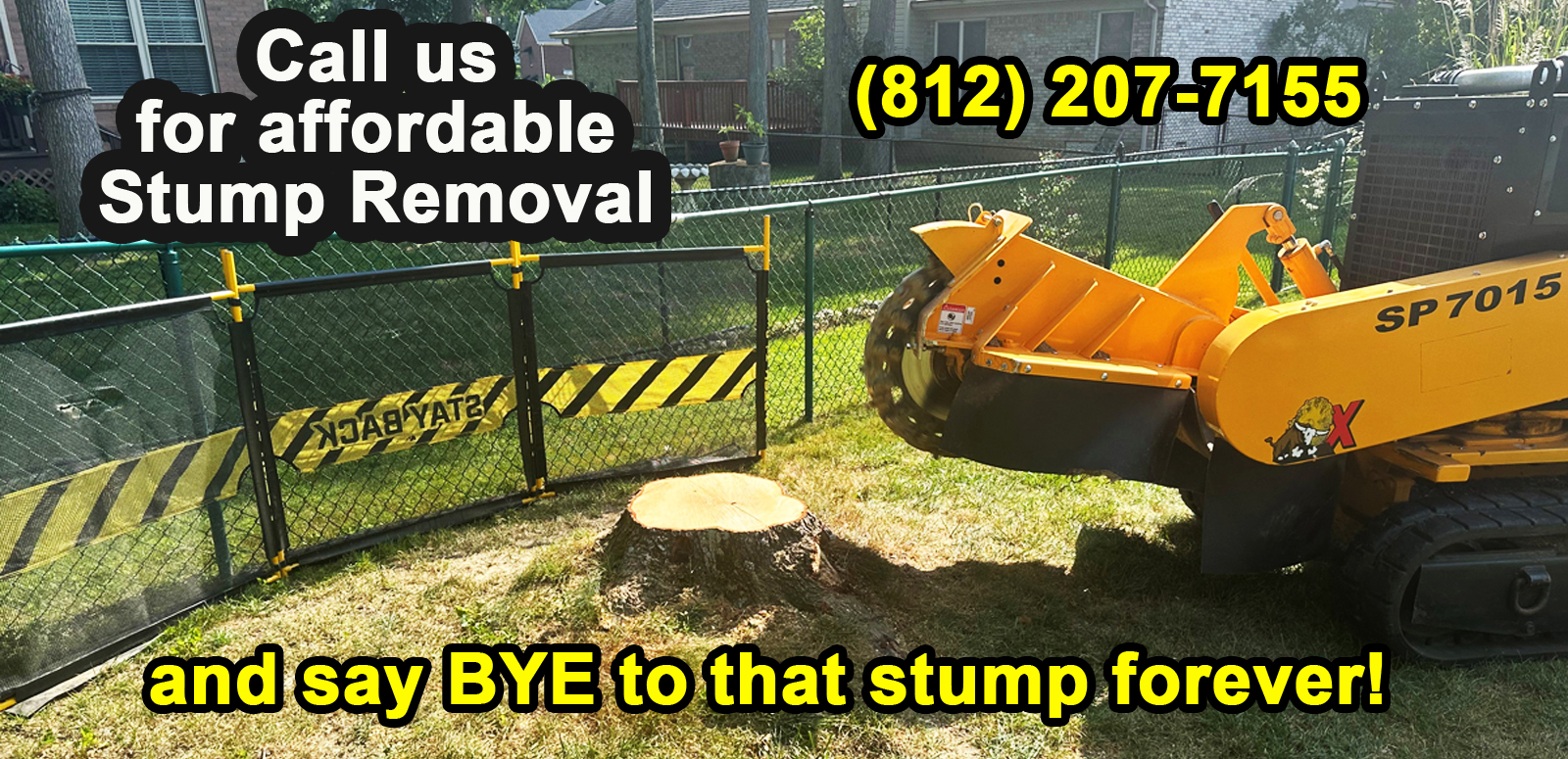 Stump Grinding and Removal | Mini Excavation Services | Demolition Service